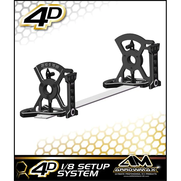 Arrowmax 4D Set-up system per 1/8 onroad (AM-174044) - ATTREZZI - COSMO ...