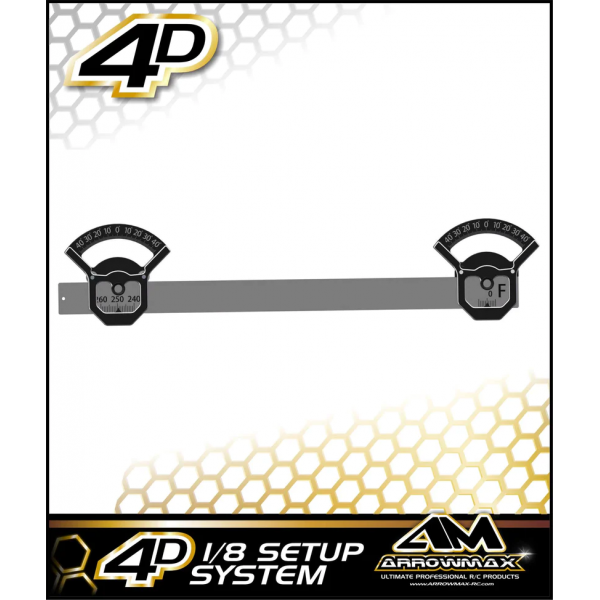 Arrowmax 4D Set-up system per 1/8 onroad (AM-174044) - ATTREZZI - COSMO ...