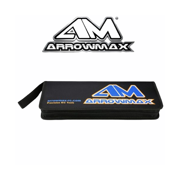 ARROWMAX - Set-up System for 1/8 On/Road Cars with Bag Black Golden - AM-171044